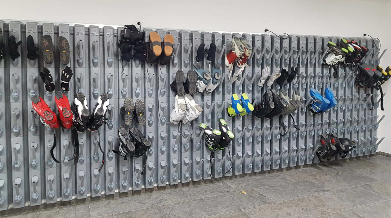Storage lockers, shoe drying and locking systems & accessories